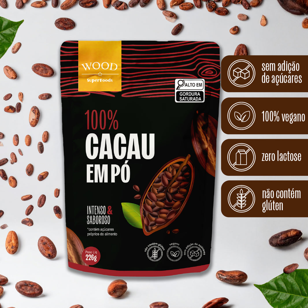 Cacau em Pó – Wood Superfoods